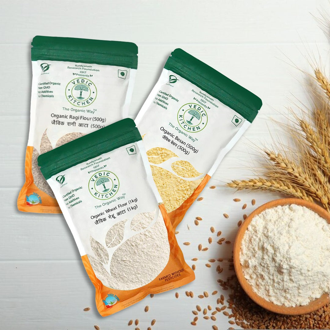 Cook Healthy with Organic Atta: Flours for Every Recipe - Vedic Kitchen